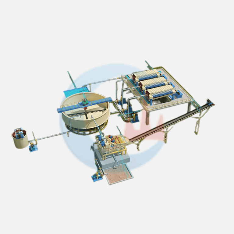 Dry Tailings Process Helps Tailings Resource Utilization - JXSC Mining